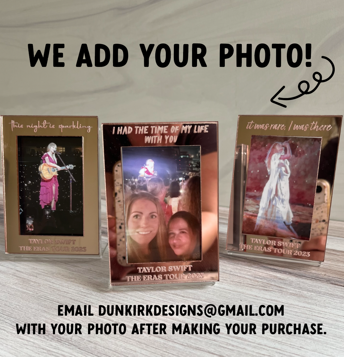 mini photo frame // taylor swift eras tour fan art merch – dunkirkdesigns