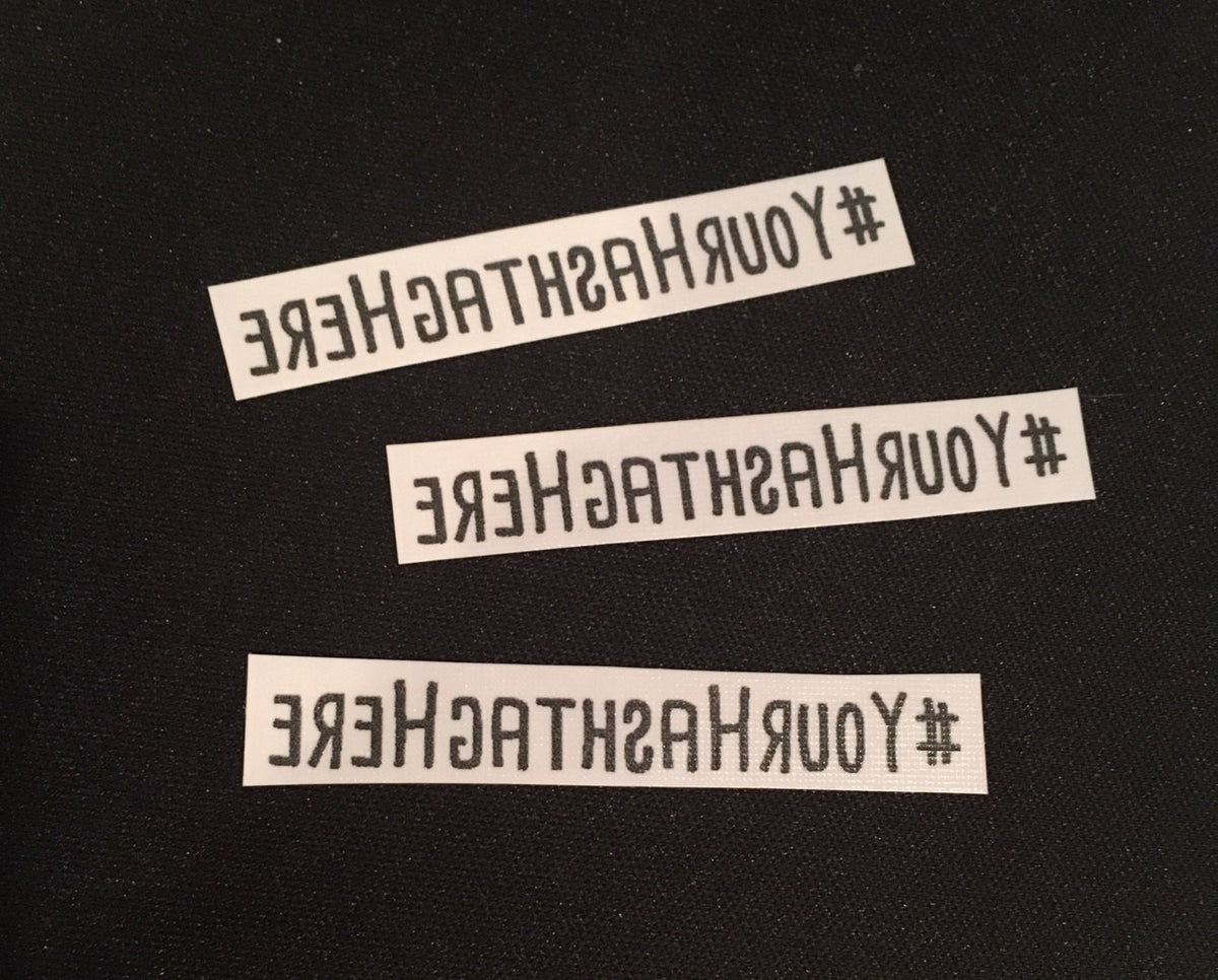 temporary tattoo (mini) // custom hashtag – dunkirkdesigns